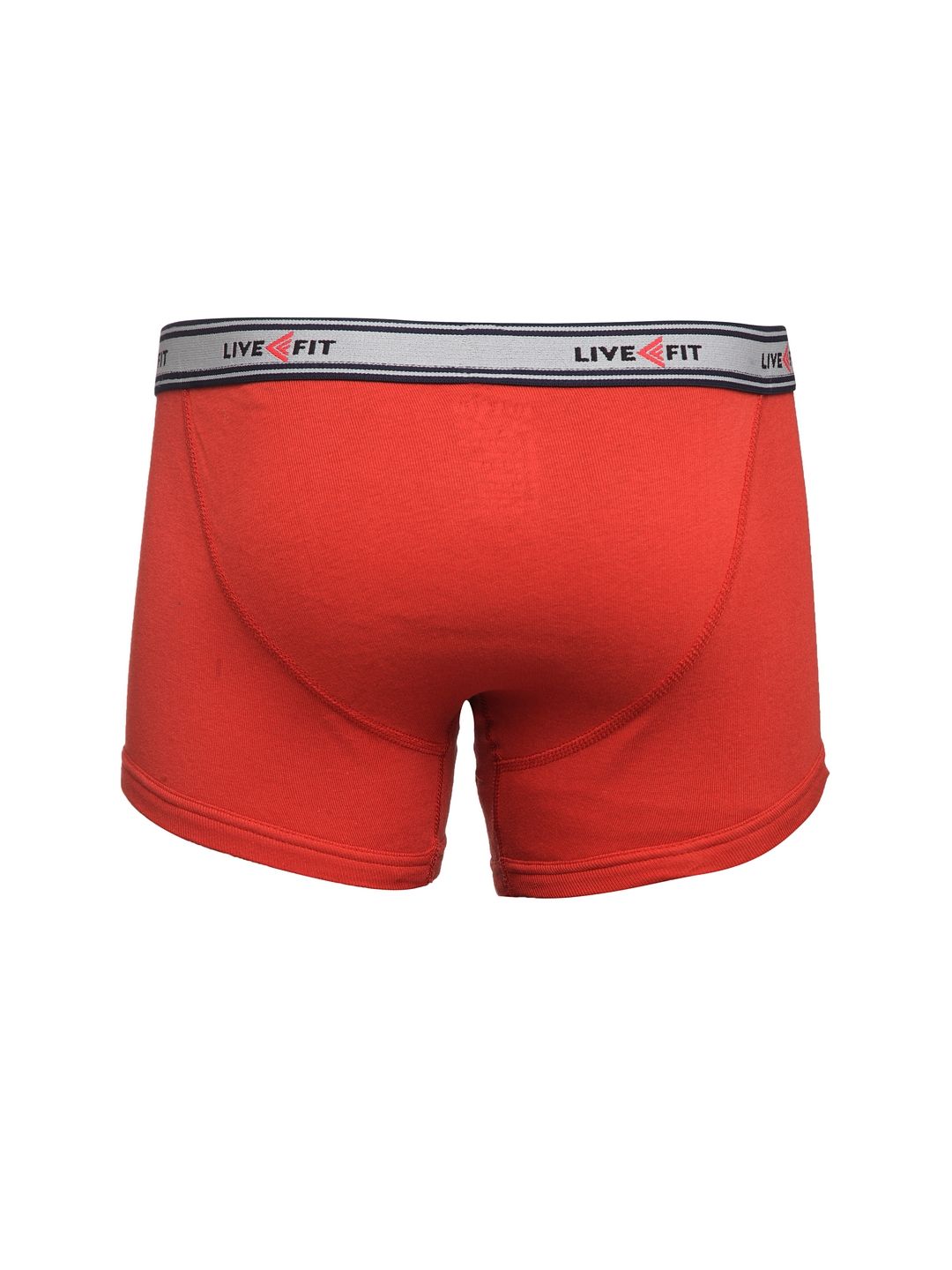 Live Fit Innerwear Long Trunk Deep Red