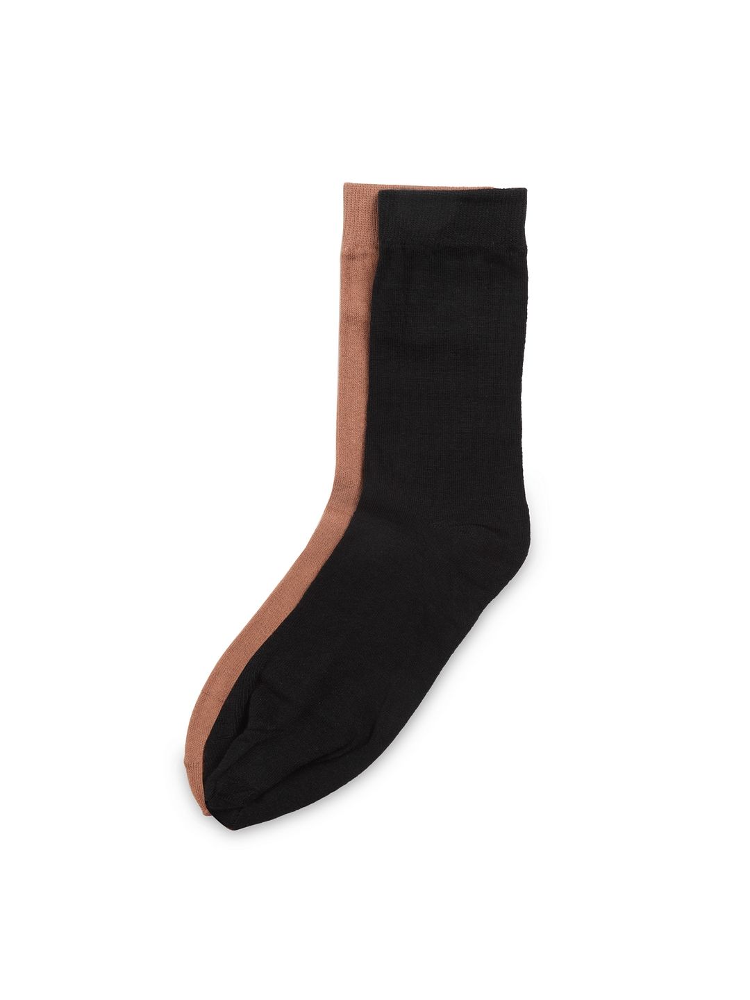Live Fit Innerwear Socks Dark Beige & Black