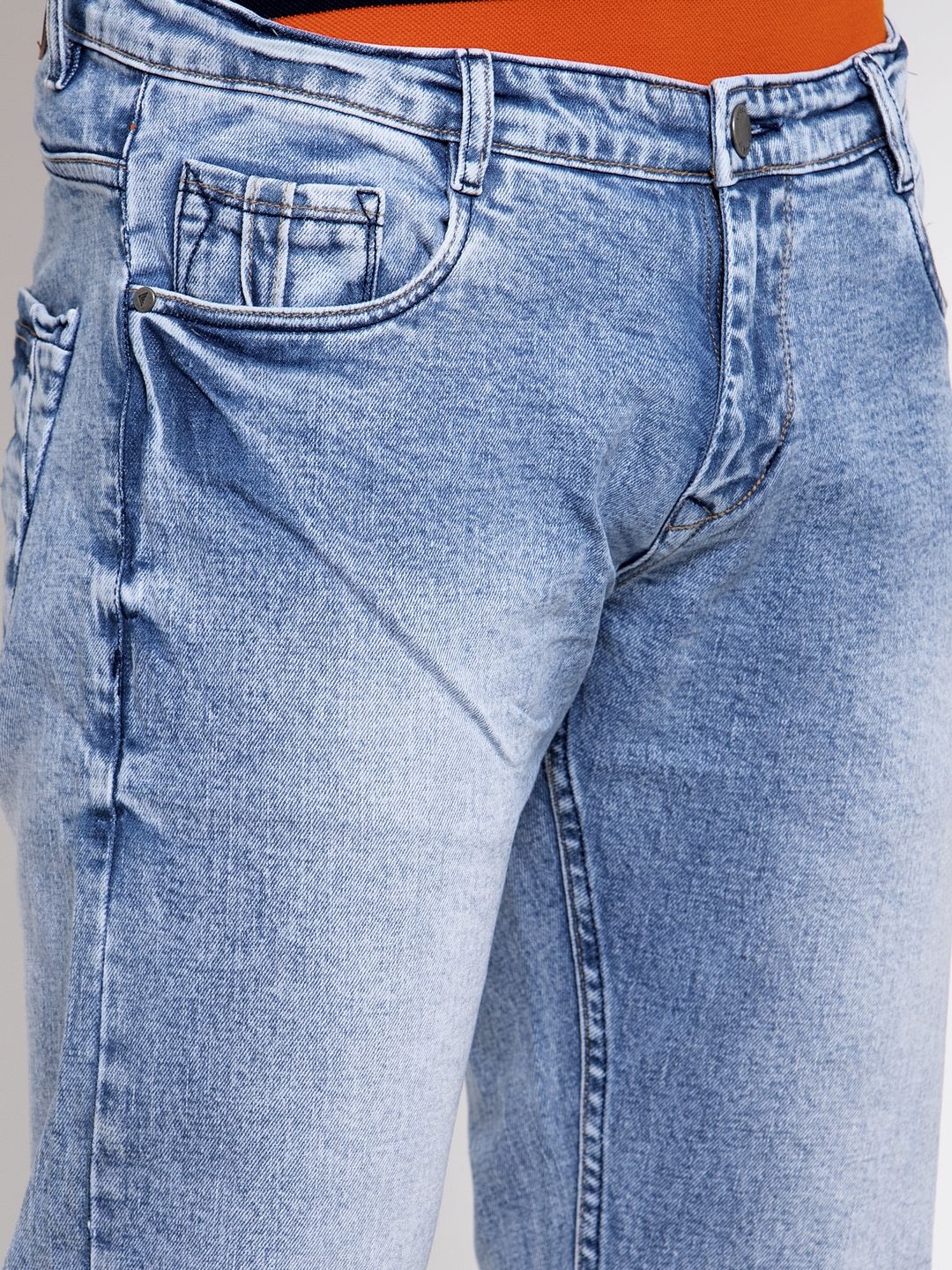 Live Fit Menswear Denim Ice Wash