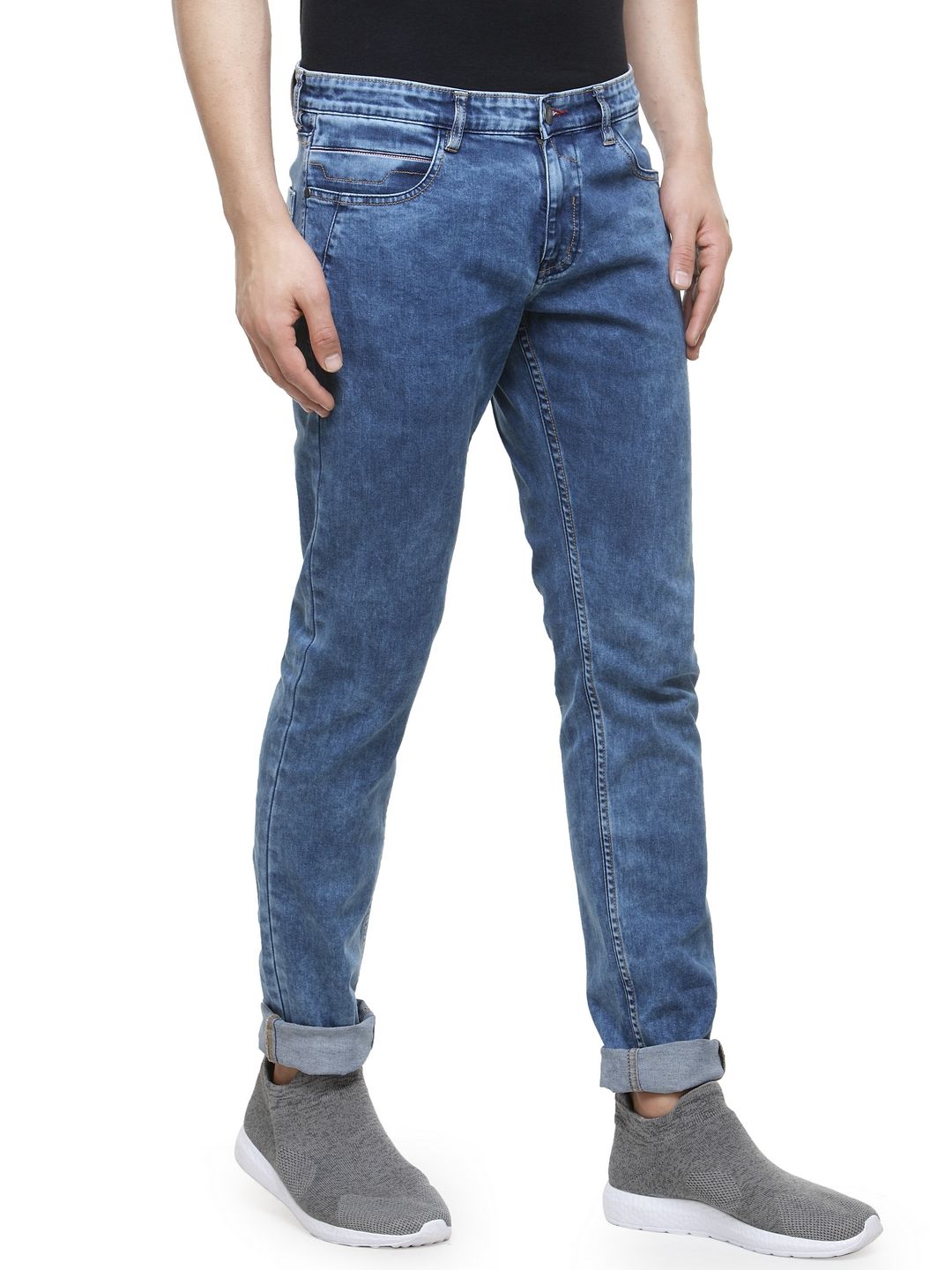 Live Fit Menswear Denim Light Blue Wash