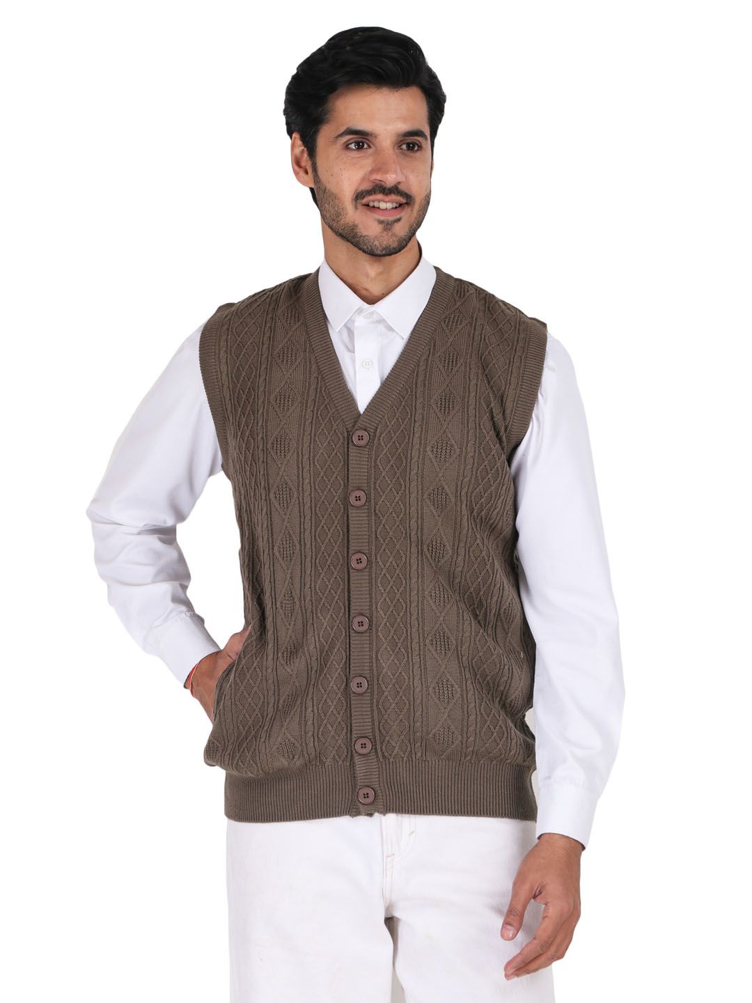Sanskar Menswear-Sweater S/L-Mouse